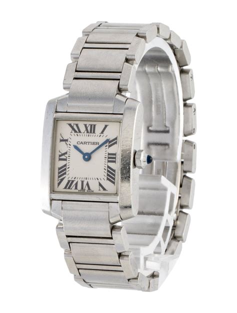 Cartier Tank Française Watch W51002q3 The Realreal
