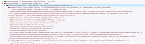 Tfg Issues With Upgrading On Intent Visualstudio Project Issue Intentarchitect Support