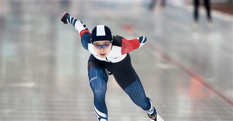스피드스케이팅 월드컵 1000m서 은메달 차지한 김민선