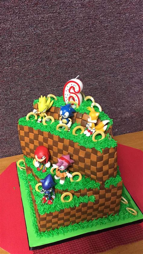 Sonic Birthday Cake Ideas Asummaryd