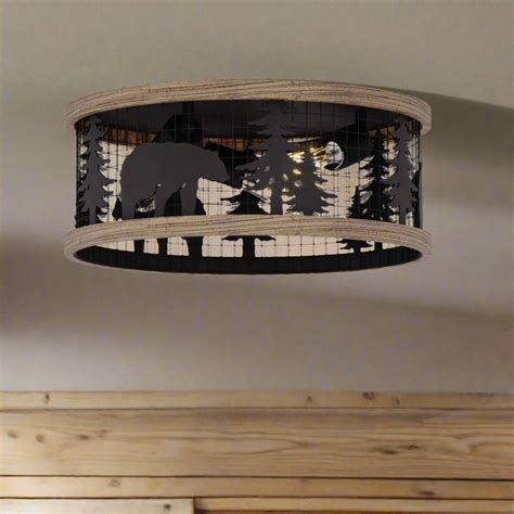 Bear Ceiling Lights — The Cabin Shack