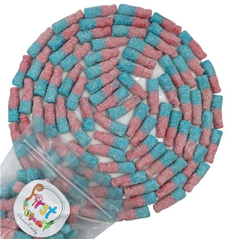 Sour Bubble Gum Cola Bottles Gummy Fccandy