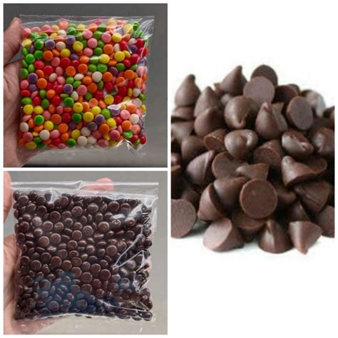 Jual 100gr Choco Chips 1 2 Bulat Dan Choco Chip Lancip Chocochip