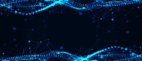 Particles Liquid Dynamic Flow Royalty Free Vector Image