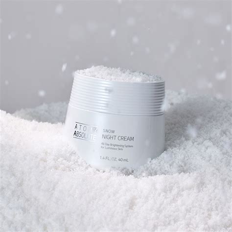 애터미 앱솔루트 스노우 나이트크림 1ea 40ml 애터미 Atomy