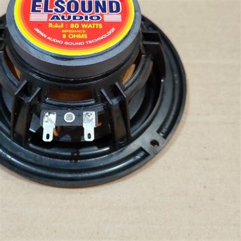 Jual Speaker Elsound Inch Woofer Blue Series Japan Technology Origi Shopee Indonesia