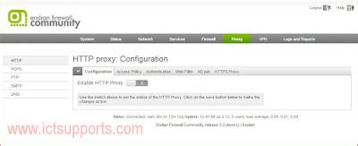 การตดตง Config Log Server เพอยนยนตวตนแบบ Authentication User บน Endian Firewall
