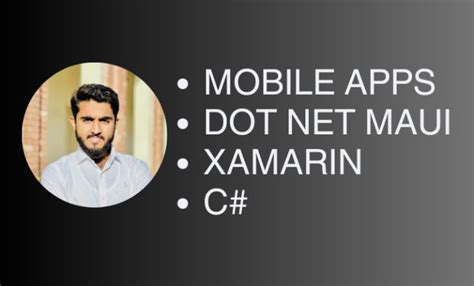 Develop Multi And Cross Platforms Using Xamarin Form Or Dot Net Maui By Zxdeveloper Fiverr