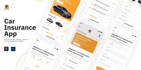 Car Insurance App Figma