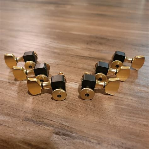 Sperzel 33 Trimlok 3 Per Side Locking Guitar Tuning Pegs Reverb