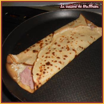 Crepes Jambon Fromage La Recette De Matthieu