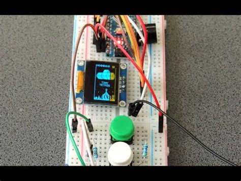 Tetris játék arduino nano mikrokontrolleren YouTube