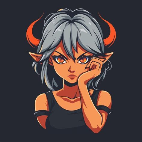 Anime Devil Vectors And Illustrations For Free Download Freepik