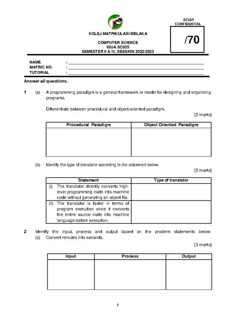 pre pspm sc025 kmm sesi 20222023 confidential kolej matrikulasi