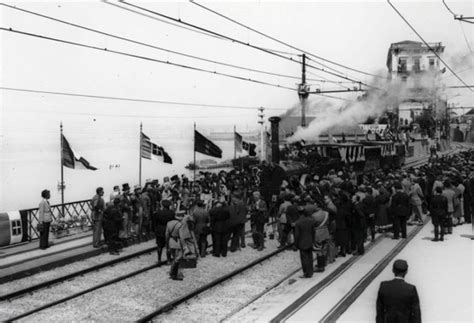 La comunità dei ferroviari festeggia il primo viaggio ferroviario in Italia Dopolavoro