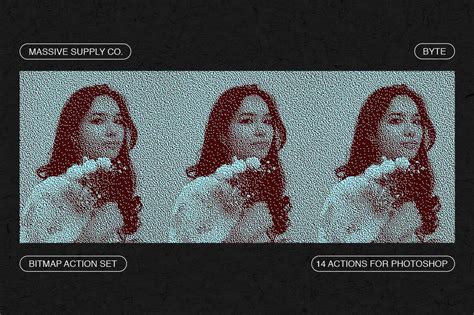 Byte Bitmap Actions For Photoshop Youworkforthem
