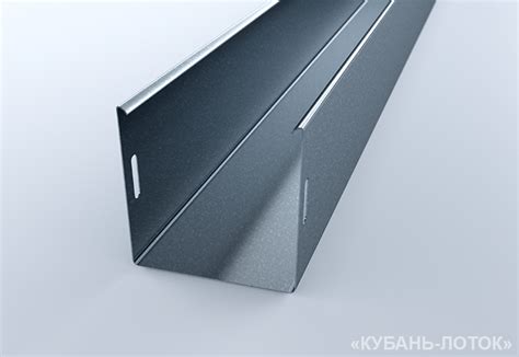 Металлический глухой лоток 100х50, 100х65, 100х80, 100х100 (прямой)