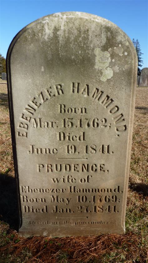 Ebenezer Hammond 1762 1841 Find A Grave Memorial