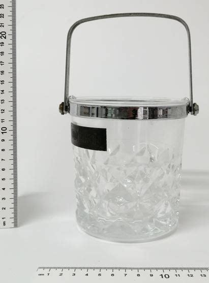 River Branch Small Cut Glass Ice Bucket Propfather