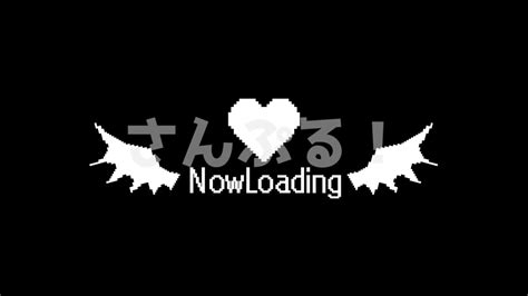 Nowloading【ピクセルハートデビル】映像素材：youtuber：vtuber 死神にゃんこの映像素材雑貨屋さん Booth