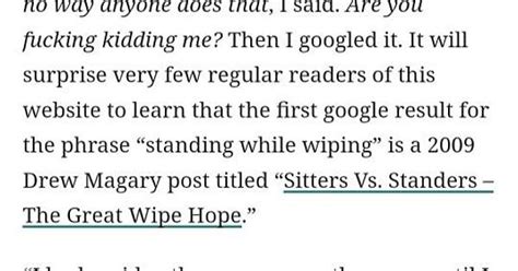 Do You Wipe Your Butt Standing Or Sitting Album On Imgur