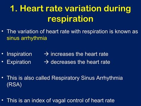 Autonomic Function Tests Ppt