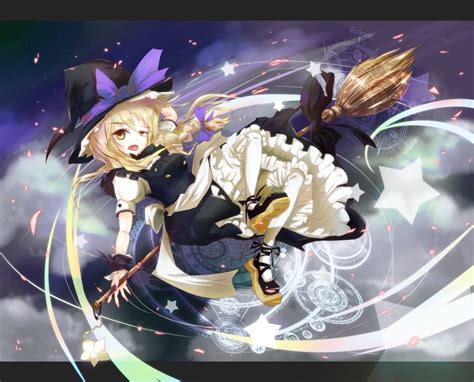 東方【霧雨魔理沙】 壁紙