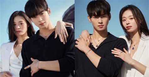 아스트로 차은우 2023 리앙 글로벌 캠페인 속 빛나는 비주얼