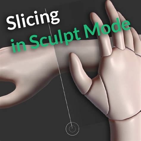 Slicing Objects In Sculpt Mode Blender Secrets