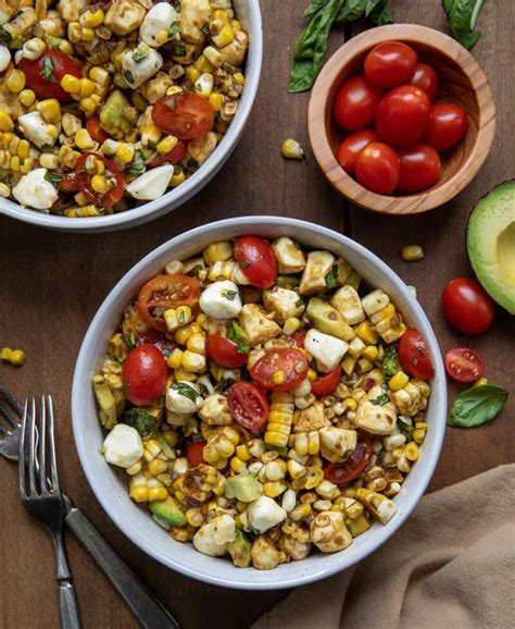 Caprese Corn Salad I Am Homesteader