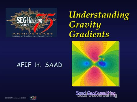 Ppt Gravity Gradients In Geophysical Exploration
