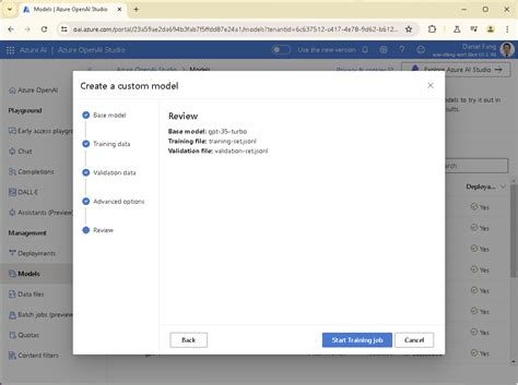 Create A Fine Tuned Gpt 35 Model Using Azure Openai Services Insight