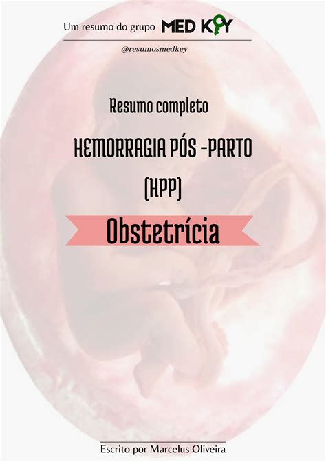 SOLUTION Hemorragias Pós Parto Studypool