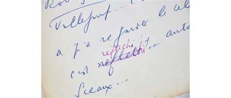 CELINE Un feuillet autographe manuscrit pour Normance Féérie pour