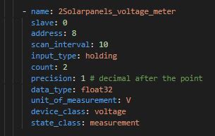 Modbus Script Fault Configuration Home Assistant Community