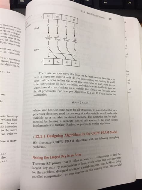 solved section 12 2 7 write a crew pram algorithm for