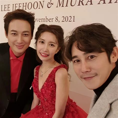 정태우 이지훈♥아야네 결혼식 인증샷형 늙었어 나무뉴스