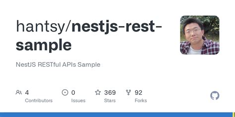 Github Hantsynestjs Rest Sample Nestjs Restful Apis Sample