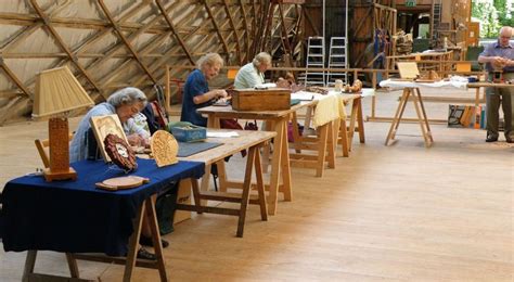 Wood Carving Demonstrations At The Museum Weald And Downland