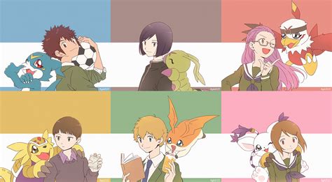 Gdn0522 Armadimon Hawkmon Hida Iori Ichijouji Ken Inoue Miyako Motomiya Daisuke Patamon