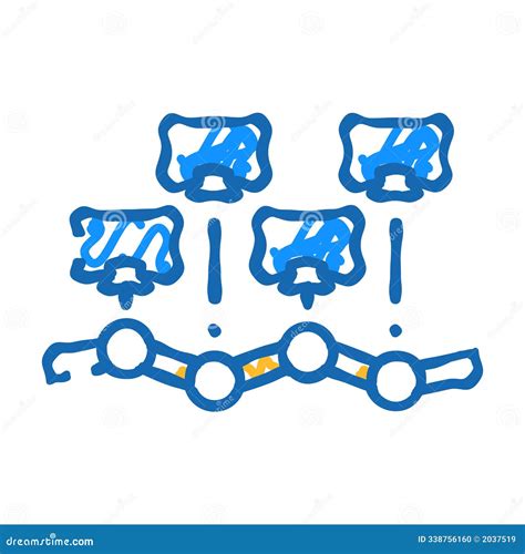 Network Topology Computer Network Connection Vector Illustration