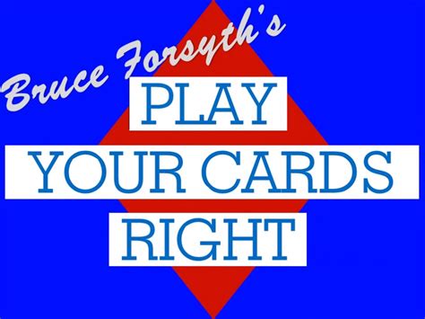 Play Your Cards Right Card Sharks Wiki Fandom Powered By Wikia