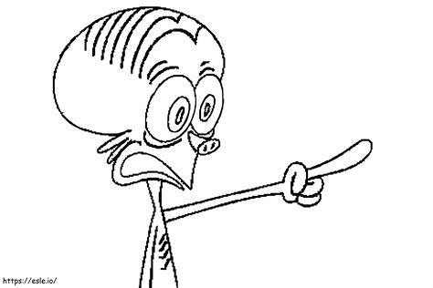 Funny Candy Candy Coloring Page