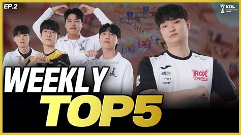 Weekly Top 5 Ep2 Kdl Preseason 1 Youtube