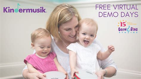 Free Virtual Kindermusik Demo Days
