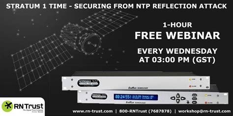 Stratum 1 Time Server India RNTrust