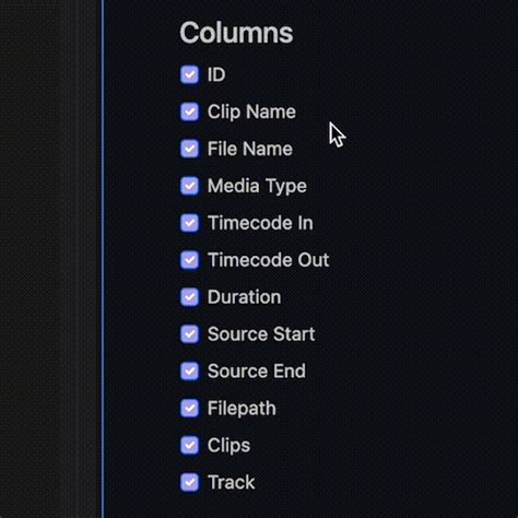 Listify Plugin For Adobe Premiere Pro