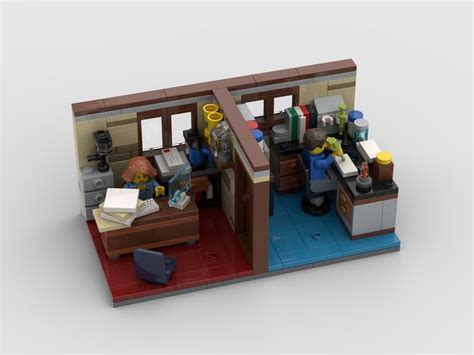Academic Research Lab Custom Lego Set Moc