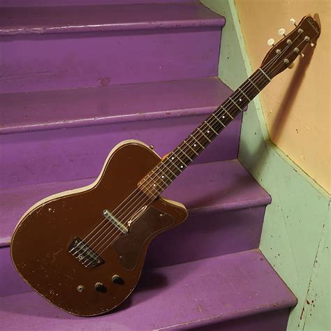 1960 Silvertone 1304 Danelectro U 1 Semihollow Electric Reverb