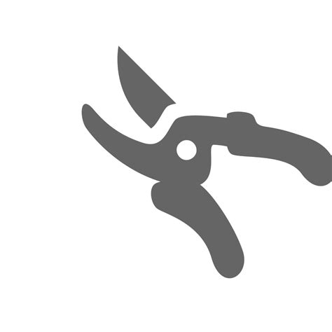 Cut Garden Pruning Scissors Secateurs Shear Icon Download On